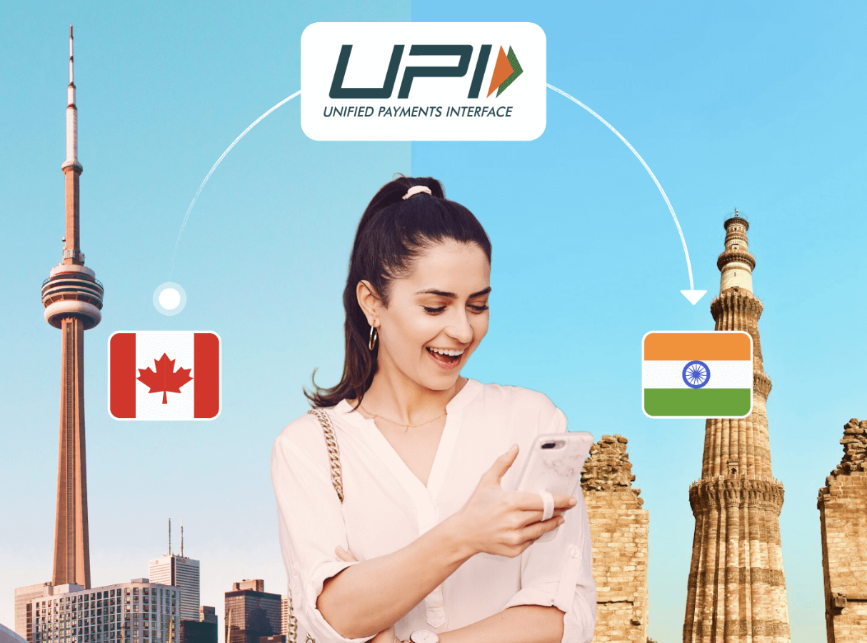 Send Money to India from Canada with Just a UPI ID — Fast, Simple, and ...